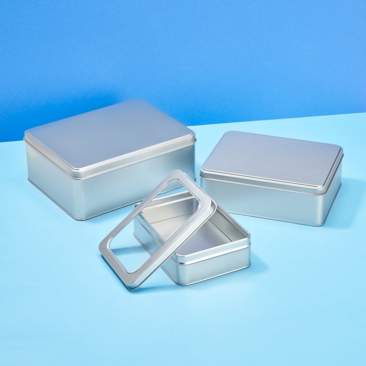 Large Rectangular Tin Boxes | Packaging | Tinware Direct